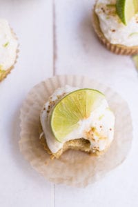 Healthy Key Lime Cupcakes (gluten-free & refined sugar-free) - Peanut ...