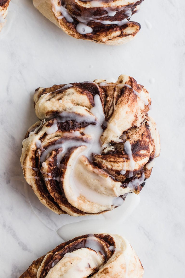Easy Sweet Rolls Made Vegan | Peanut Butter Plus Chocolate
