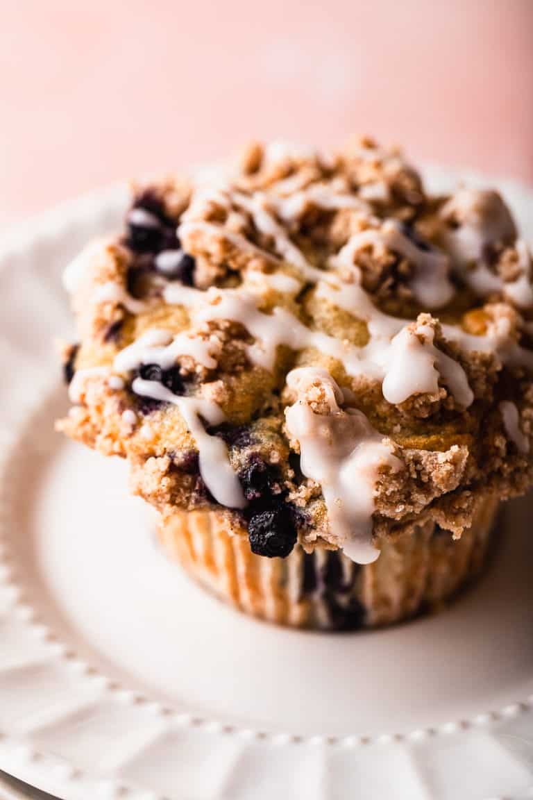 Blueberry Muffin for One | Gluten Free | Peanut Butter Plus Chocolate