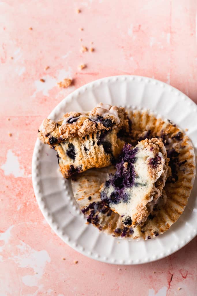 Blueberry Muffin for One | Gluten Free | Peanut Butter Plus Chocolate